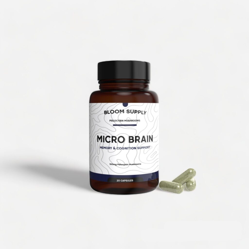 Pure Microdose Mushroom Capsules - Bloom Supply